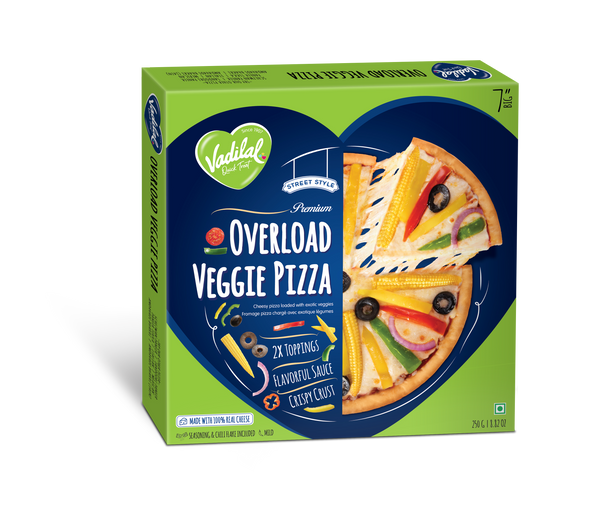 Overload Veggie Pizza – Vadilal Quick Treat Australia