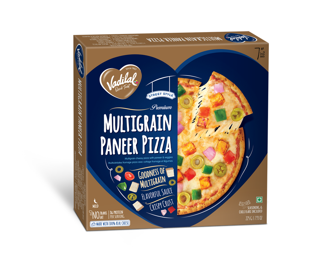 Multigrain Paneer Pizza – Vadilal Quick Treat Australia