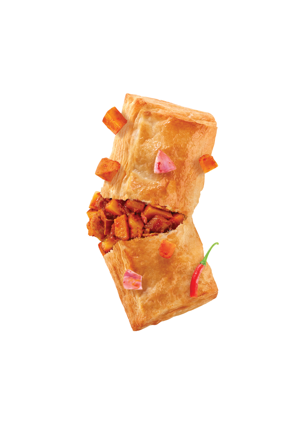 Spicy Schezwan Jumbo Puff – Vadilal Quick Treat Australia