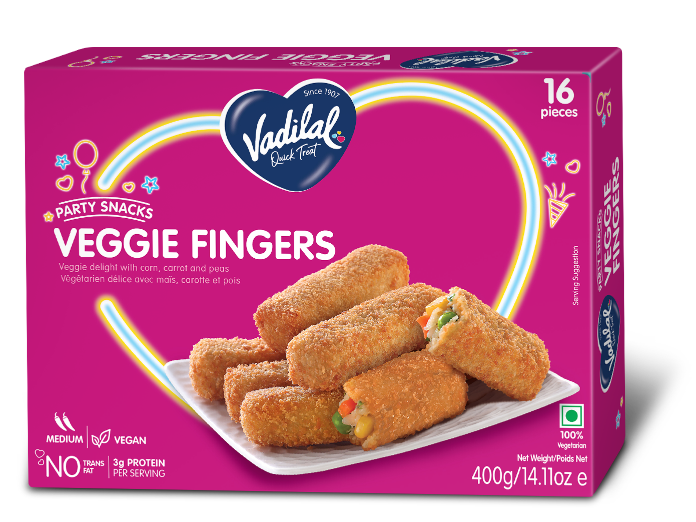 Veggie Fingers – Vadilal Quick Treat Australia